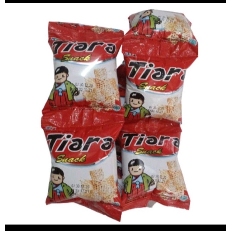 Jual Tiara Snack jadul 1 renteng 10 pcs | Shopee Indonesia