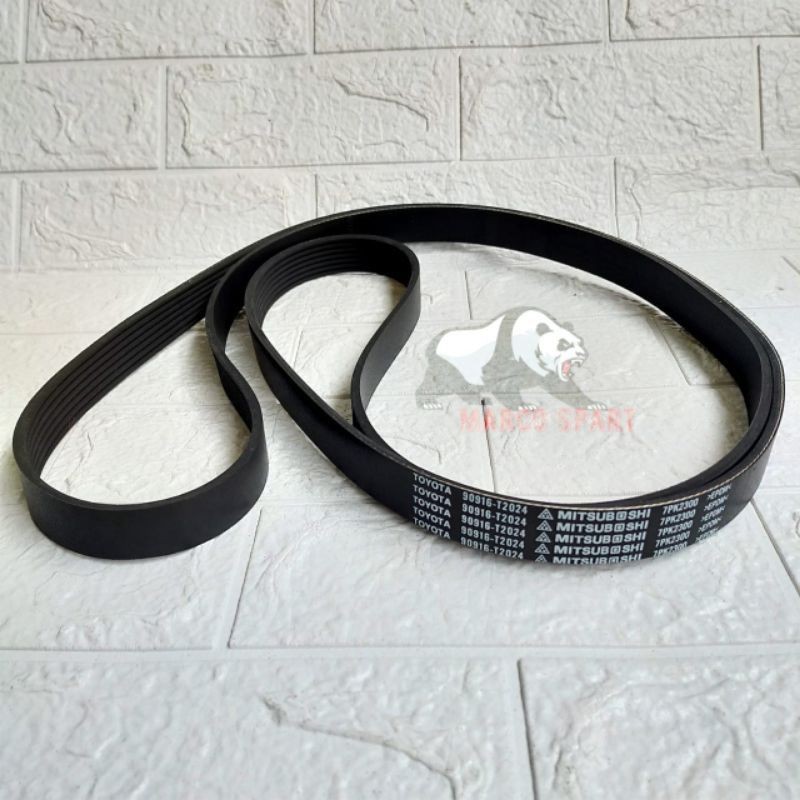 Jual Van belt-vanbelt-fan belt-tali kipas inova bensin Fortuner Hilux dc 7pk-2300 | Shopee Indonesia