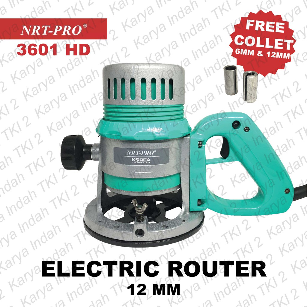 Jual Electric Router 12 MM NRT-PRO 3601 HD Mesin Profil Kayu Besar 1 ...
