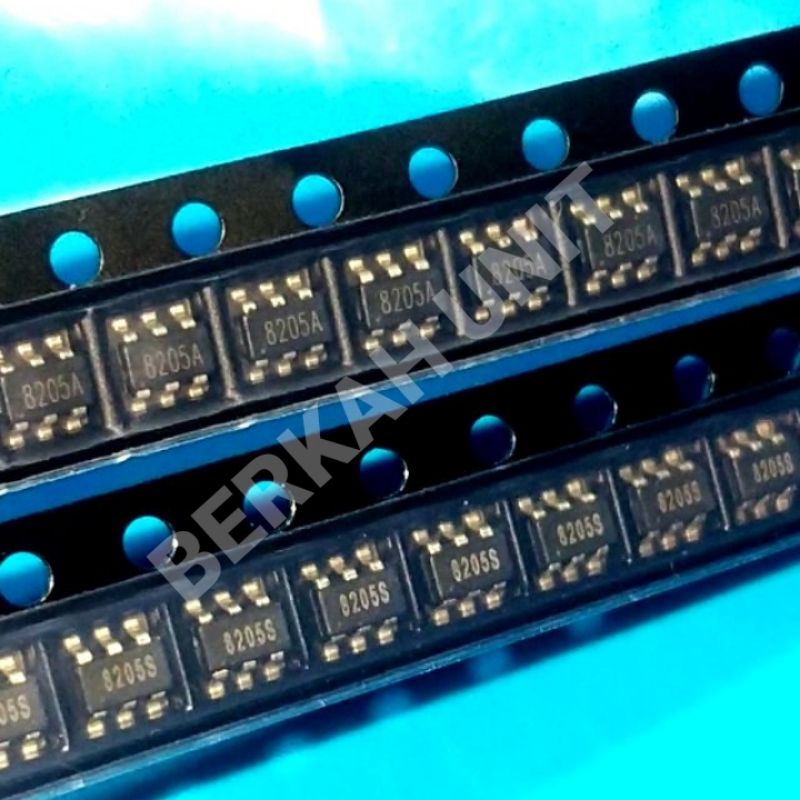 Jual FET 8205S 8205A N CHANNEL SOT23-6 8205 | Shopee Indonesia