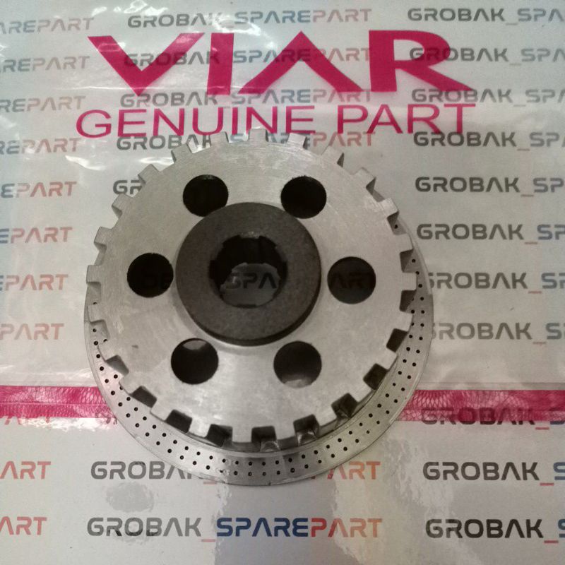 Jual Center Comp Clutch (Baut 6) Rumah Kampas Kopling (Lubang 6) Viar ...