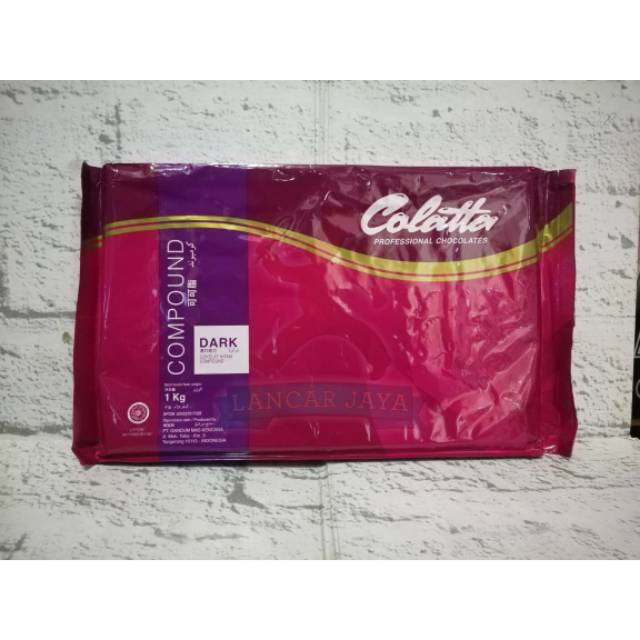 Jual Colatta Coklat Dark Compound /Coklat Blok 1kg | Shopee Indonesia