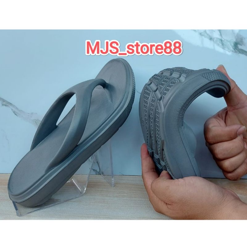Jual sandal jepit karet pria wanita flip flop/sendal santai size 39-44 | Shopee Indonesia