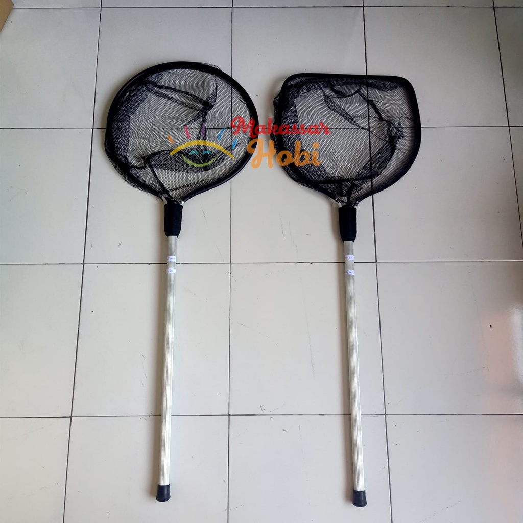 Jual Serokan Ikan Aluminium Besar G:75 D:40 Seser Serok Alumunium Kolam ...