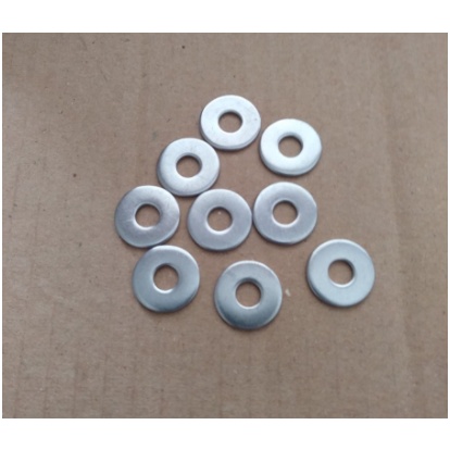 Jual 10 PCS RING PLAT PUTIH M5 (RING PLAT 8) TEBAL 1MM | Shopee Indonesia