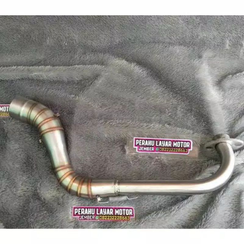 Jual pipa leher knalpot racing Mio diameter 50 | Shopee Indonesia