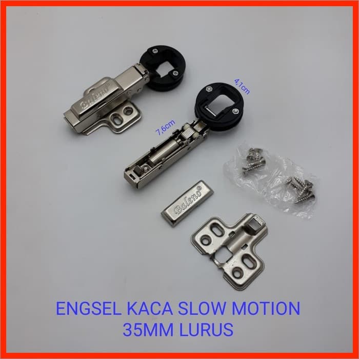 Jual Engsel Sendok Kaca 35 mm Slow Motion Lurus Bengkok Soft Close ...