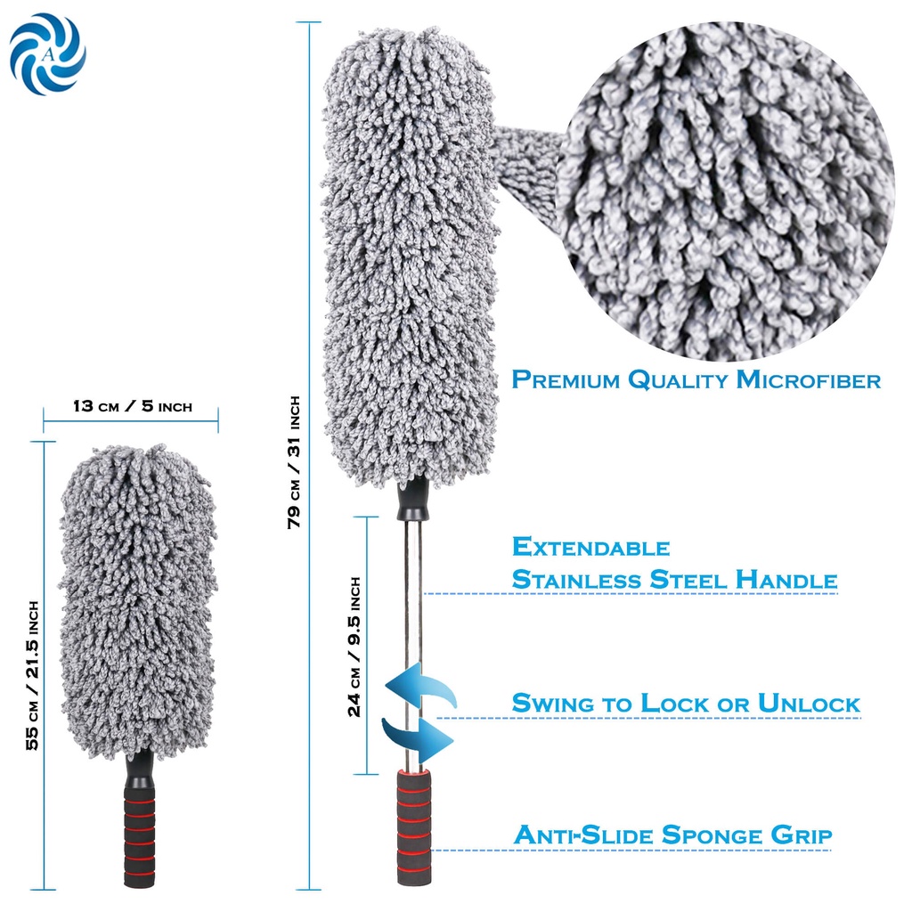 Jual Kemoceng Mobil MICROFIBER ORI PEMBERSIH DEBU (Car Duster ...