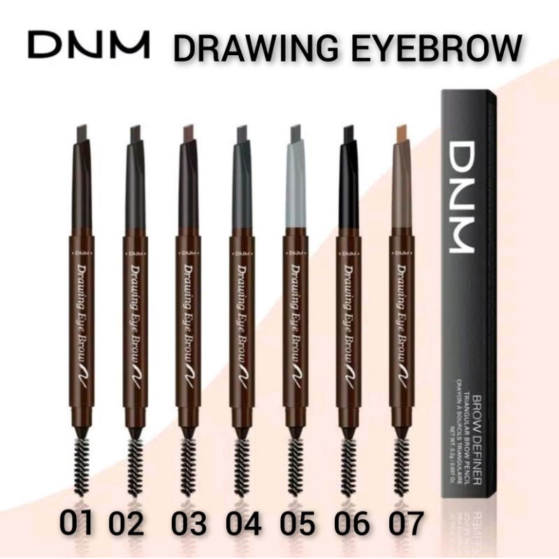 Jual DNM DRAWING EYEBROW/PENCIL ALIS DNM/PENCIL ALIS PUTAR | Shopee ...