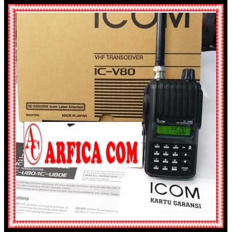 Jual Ht Icom Ic V80 Original 100 % | Shopee Indonesia