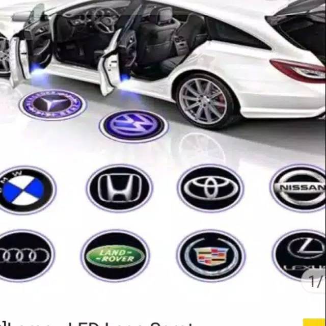 Jual Lampu led logo menyala saat pintu dibuka | Shopee Indonesia