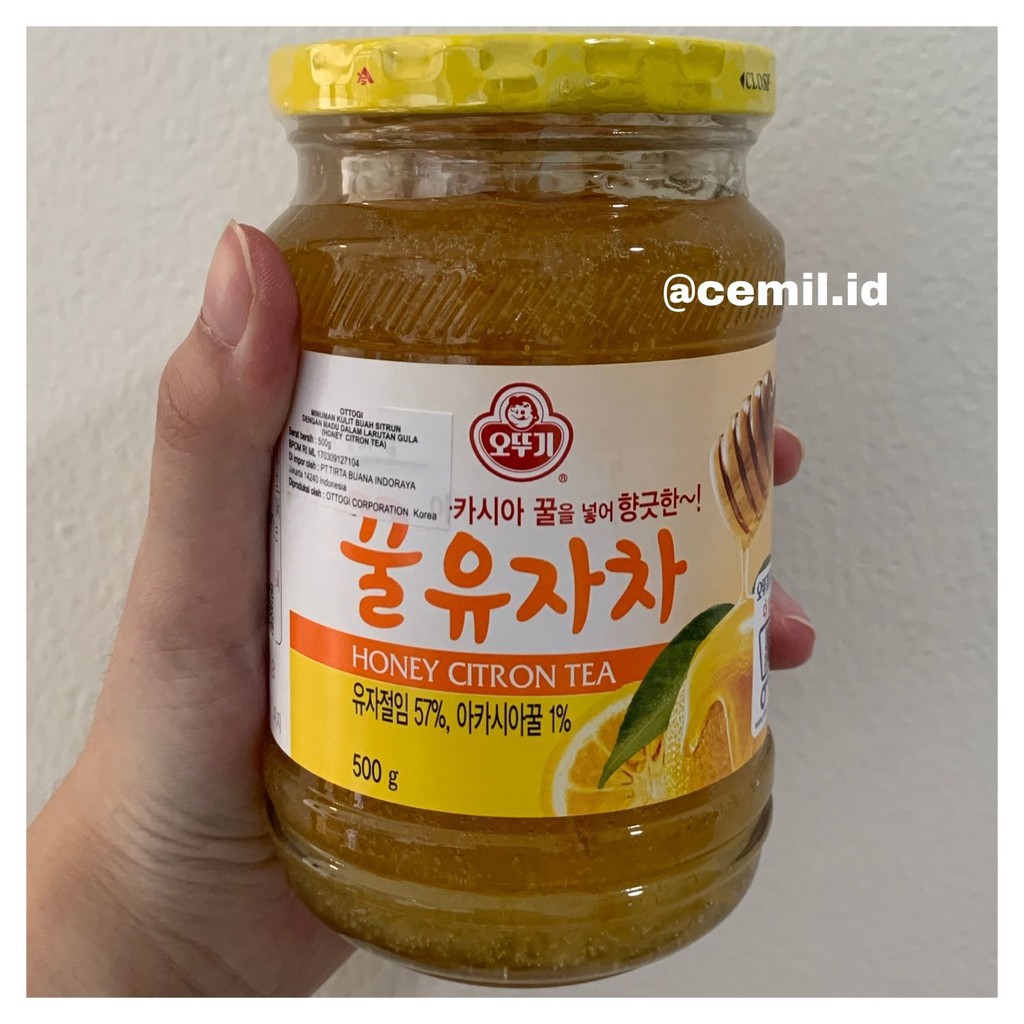 Jual OTTOGI Honey Citron Tea - Teh Jeruk Citrun Madu 500gr IMPORT KOREA ...
