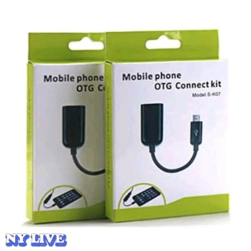 Jual KABEL DATA OTG MICRO USB - CABLE DATA OTG CONNECT KIT | Shopee ...