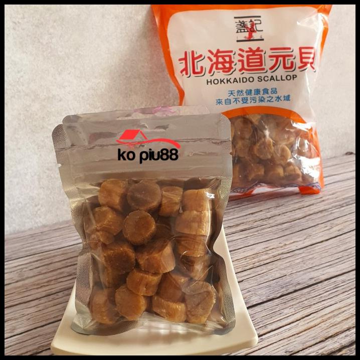 Jual Hokkaido Scallop /Dried Scallop Premium 100Gr Repack | Shopee ...