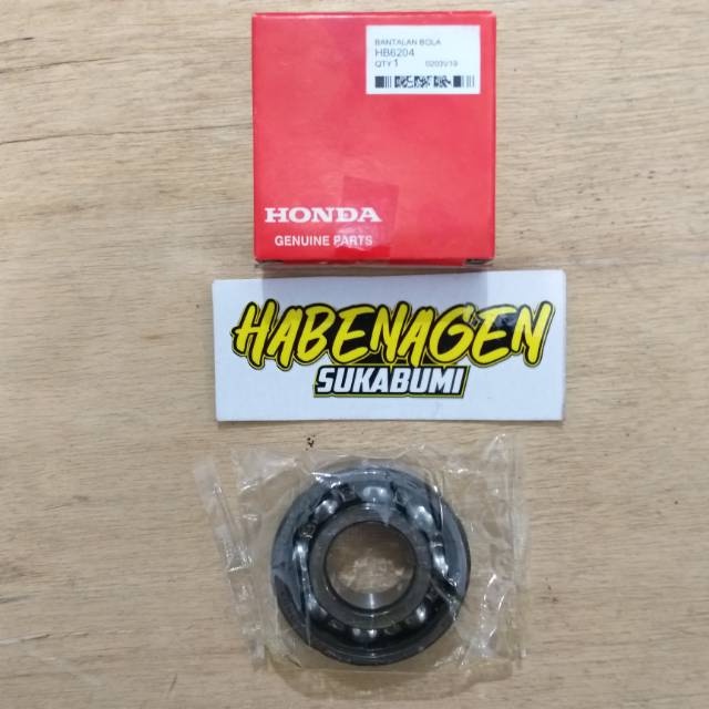 Jual laher laker bearing 6204 as puli puly belakang honda beat vario ...