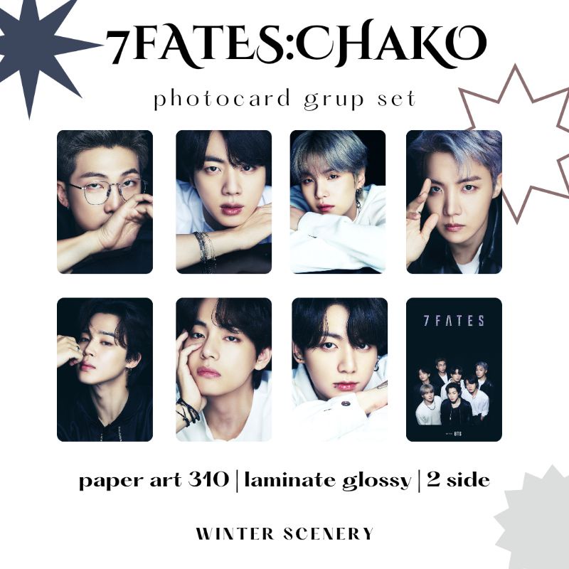 Jual Photocard BTS - 7 Fates - Chako | Shopee Indonesia