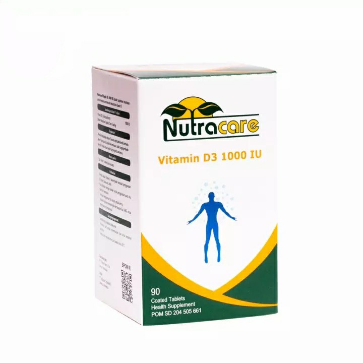 Jual NUTRACARE Vitamin D3 1000 IU | Shopee Indonesia