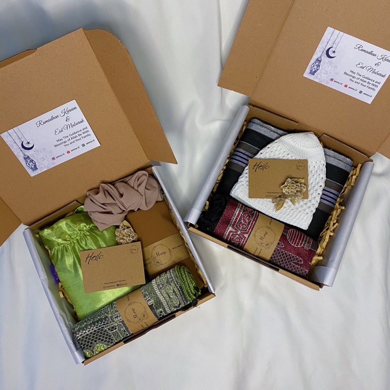 Jual GIFT SET BOX/HAMPERS WANITA PRIA LEBARAN/RAMADHAN/KADO HADIAH ...