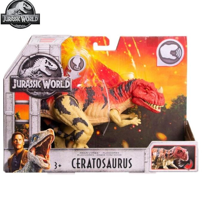 Jual Jurassic World Roarivores Ceratosaurus Figure | Shopee Indonesia