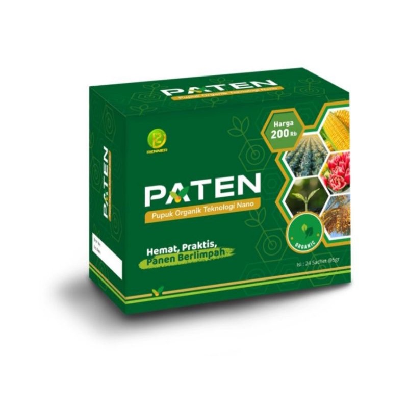 Jual PUPUK PATEN ORGANIK TEKNOLOGI NANO (1Box isi 24 sachet @5g ...