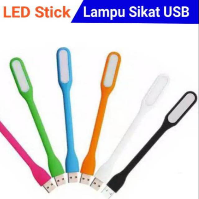 Jual USB LED Stick Lampu Sikat USB Fleksibel | Shopee Indonesia
