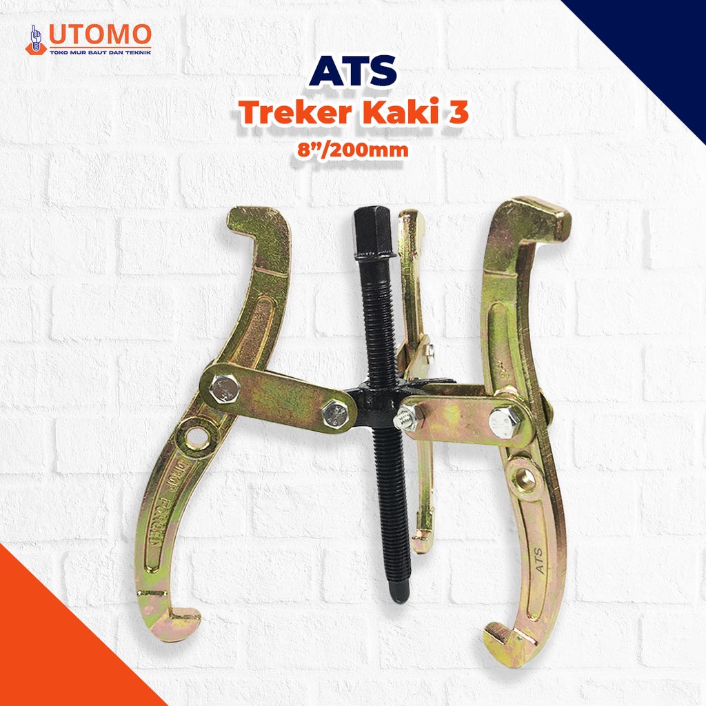 Jual Treker 3 kaki 8"inci Puller bearing 3 kaki 8" ATS | Shopee Indonesia