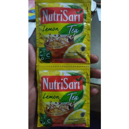 Jual Nutrisari Lemon Tea Renteng Isi 10 Sachet | Shopee Indonesia