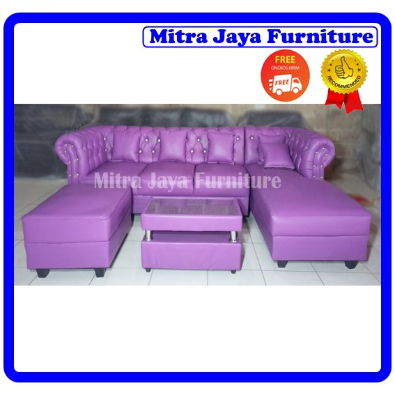 Jual FREE ONGKIR SOFA FULL SET KANCING RUANG TAMU MINIMALIS MEWAH/ SOFA ...
