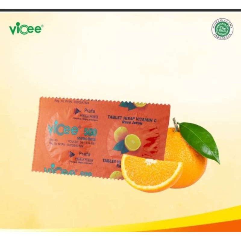 Jual Vicee 500mg Vitamin C Tablet | Shopee Indonesia
