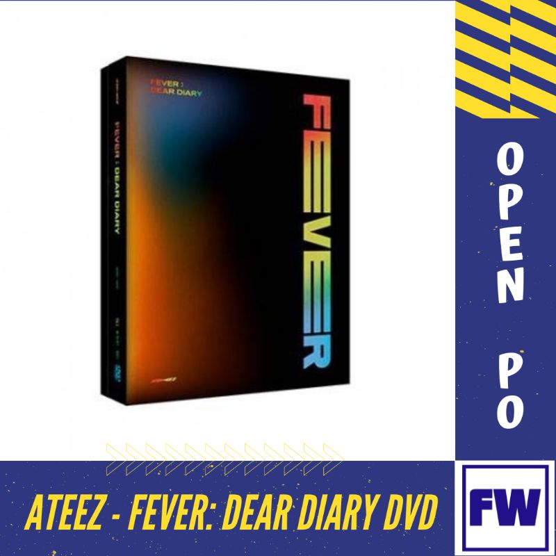 Jual Ateez Fever: Dear Diary DVD Official | Shopee Indonesia