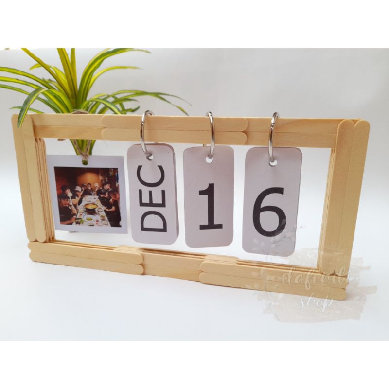 Jual Custom Kalender Meja Unik ( Perpetual Calendar / Kalender Abadi ...
