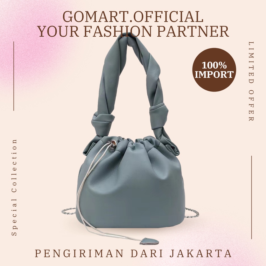 Jual Tas Fashion Korea Import - Tas Selempang Bucket Import - Tas ...
