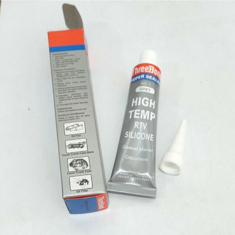 Jual THREEBOND LEM PACKING CAIR LIQUID GASKET SUPER SEALER HIGH TEMP ...