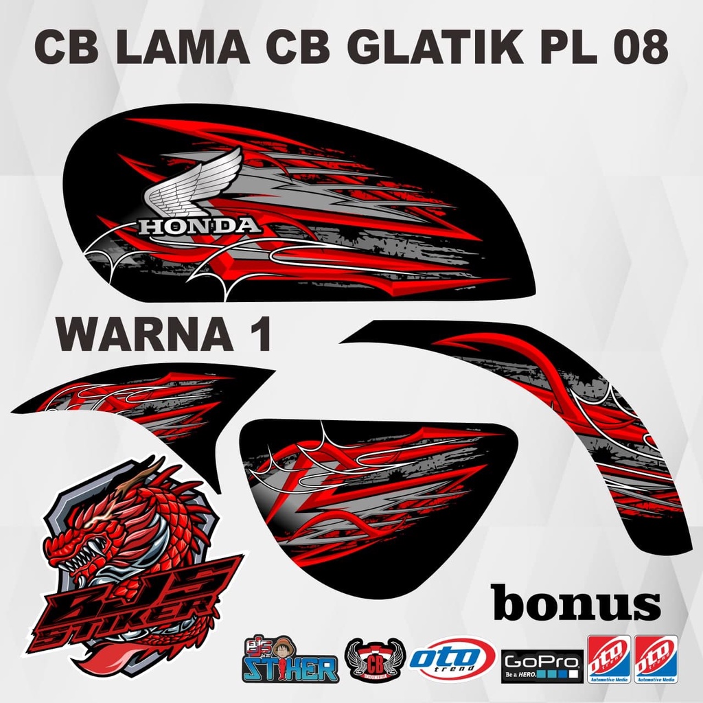 Jual Striping cb lawas - Stiker Decal cb 100 CB LAMA CB GLATIK CB LAWAS ...