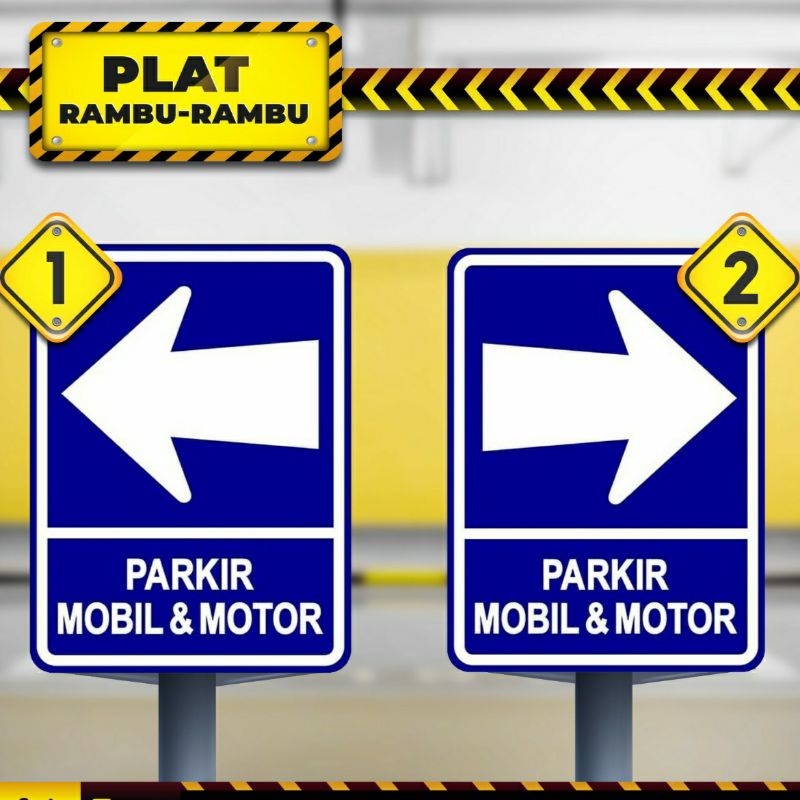 Jual Plat Rambu - Rambu Lalu-lintas Parkir | Shopee Indonesia