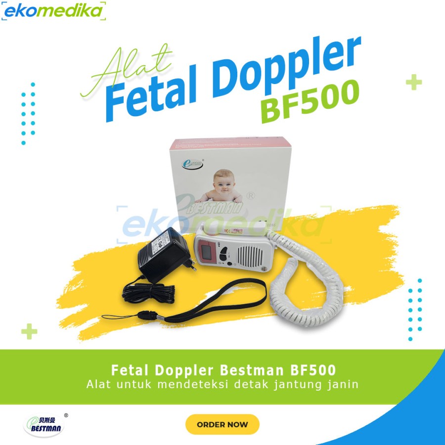 Jual Doppler LCD + Charger Dopler Bestman BF500 / Alat Ukuran Detak Jantung Bayi SAMMORA SM-518 ...