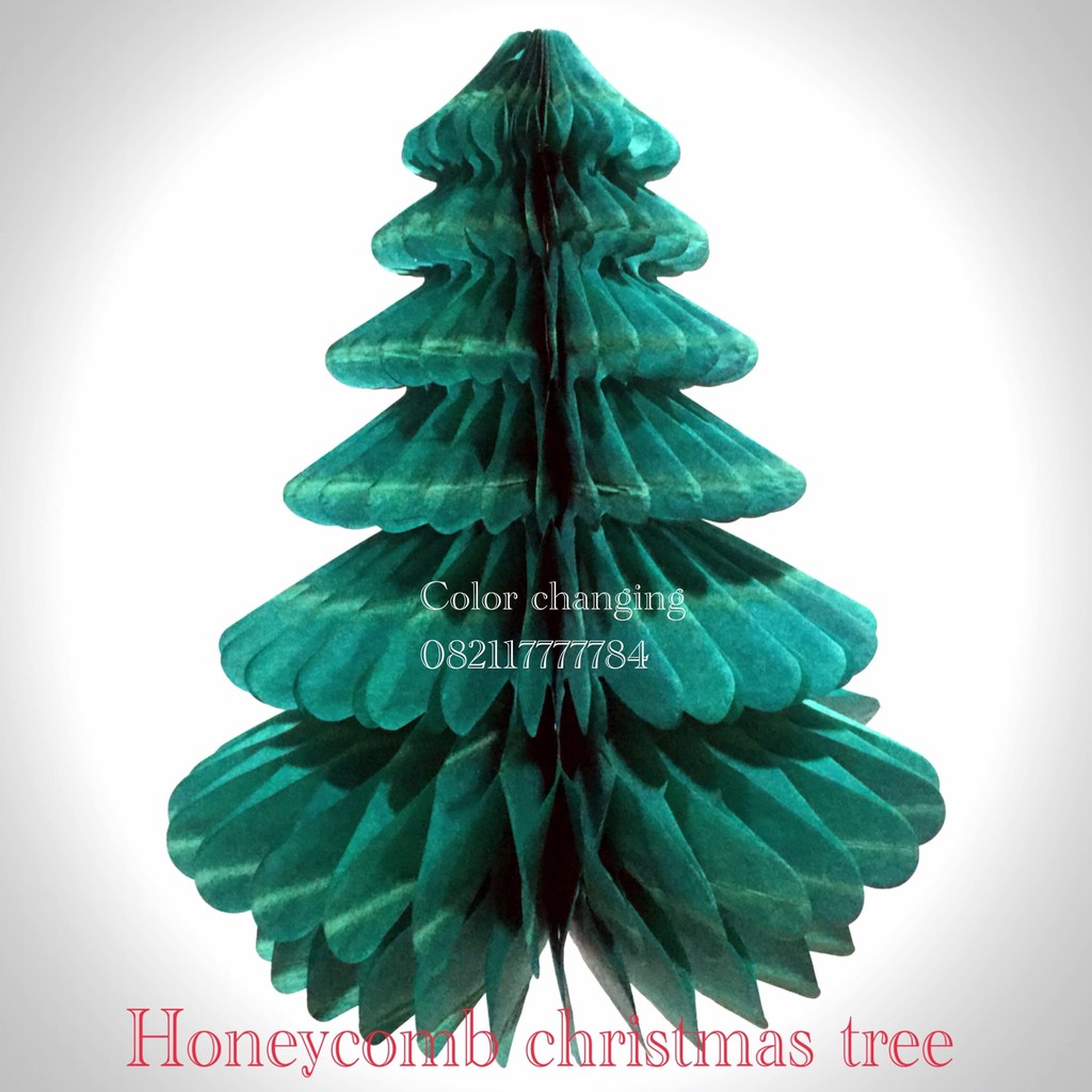 Jual lampion honeycomb pohon natal / christmas tree | Shopee Indonesia