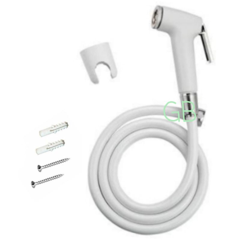 Jual Jet Shower Bidet Putih - Shower Toilet - Shower Cebok Shower ...