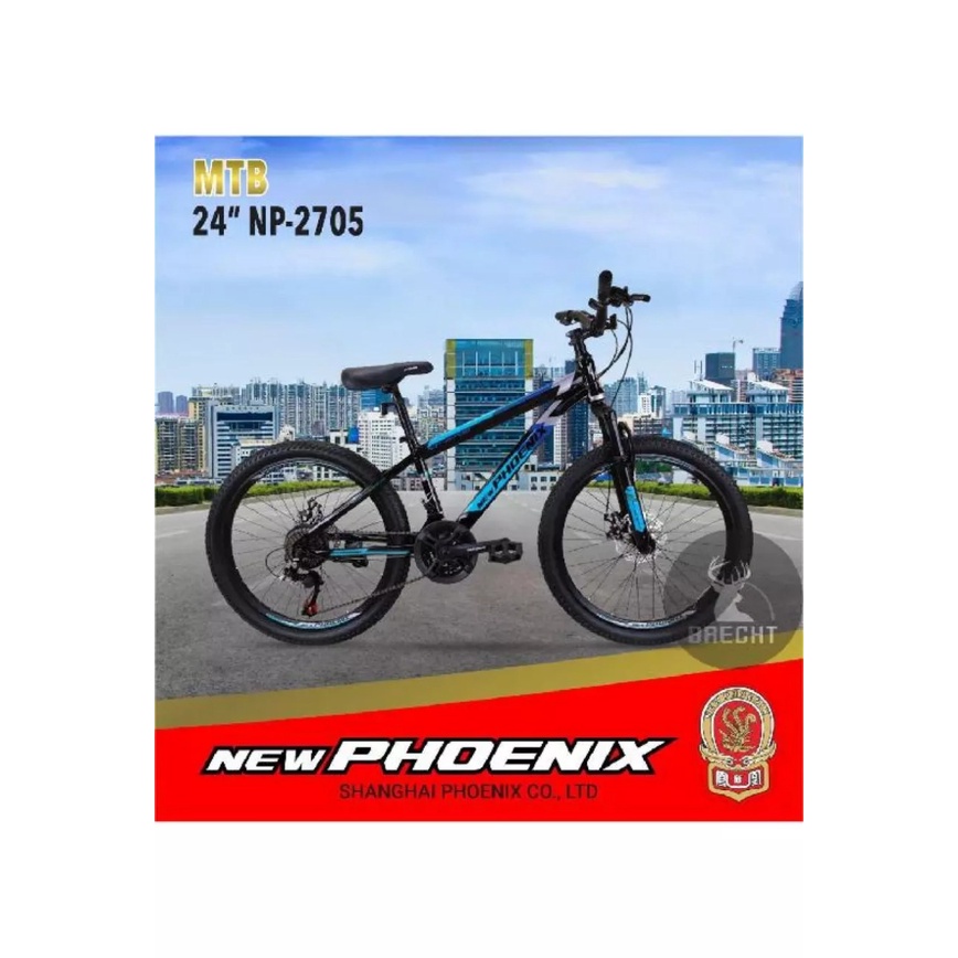 Jual Sepeda Gunung MTB Phoenix NP 2705 24/26 inch | Shopee Indonesia