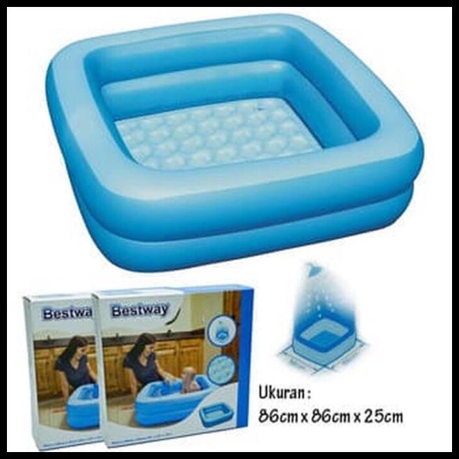 Jual Bak Mandi Baby Steps Kotak Biru Bestway Mohon Baca Deskripsi ...