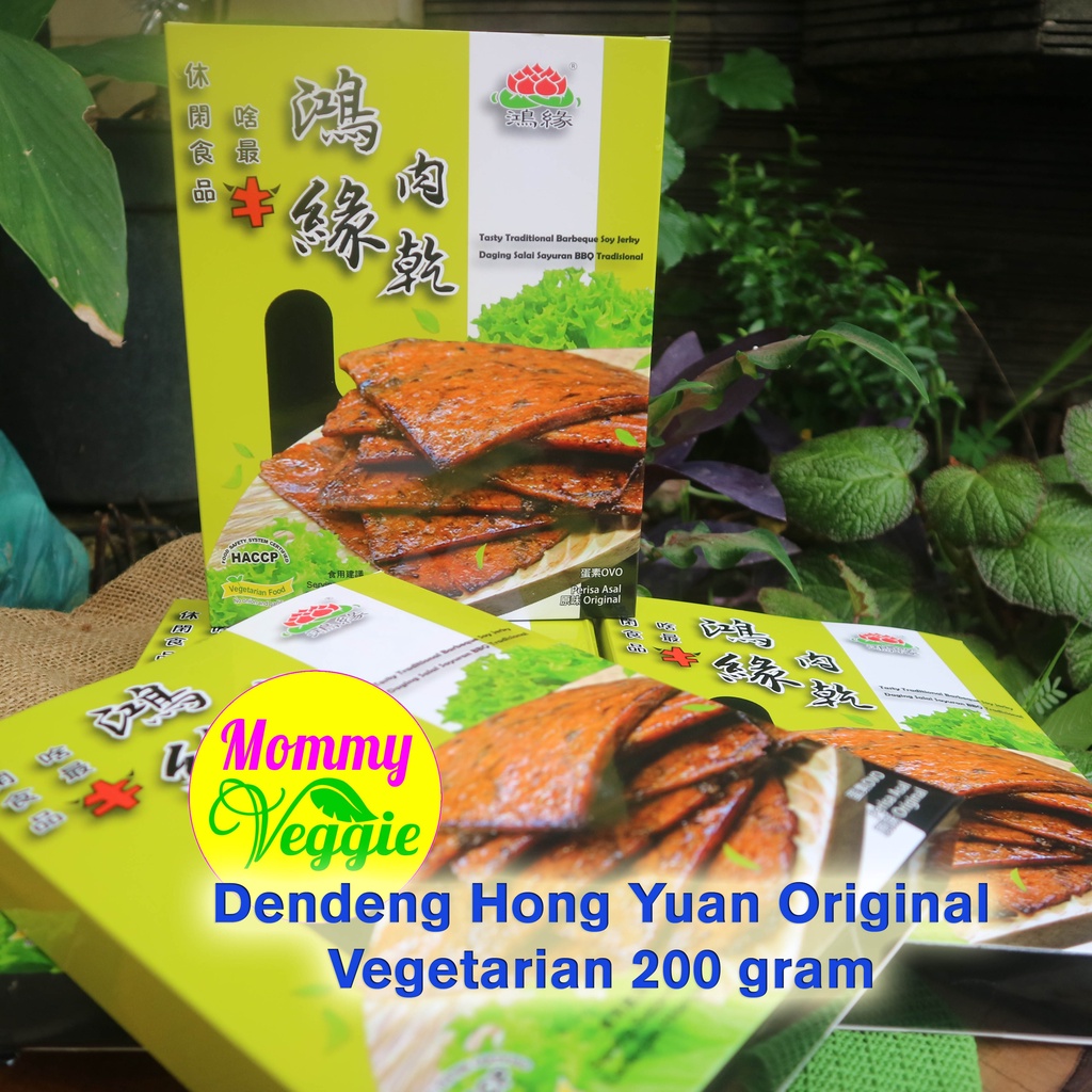 Jual Dendeng Vegetarian | Rasa Original | Hong Yuan | New Packaging ...