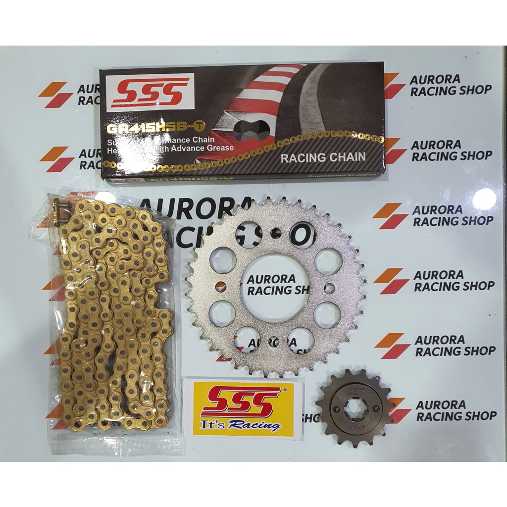 Jual Gear Set SSS Supra X 125 - Kharisma - Blade New - Revo - Fit New ...