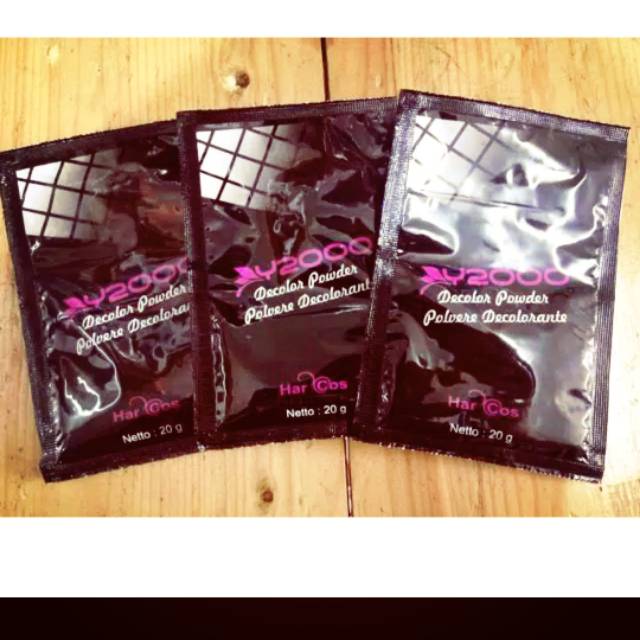 Jual Bleaching powder sachet y2000 harga satuan | Shopee Indonesia