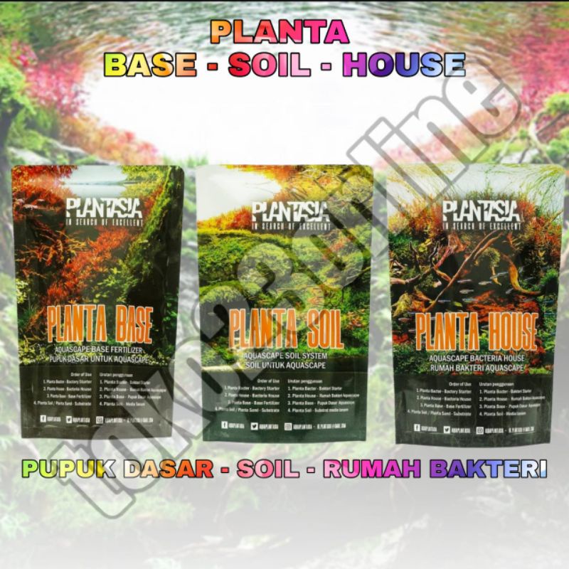Jual PLANTA BASE / PLANTA SOIL / PLANT HOUSE / PLANTASIA / RUMAH BAKTERI / PUPUK DASAR AQUASCAPE ...