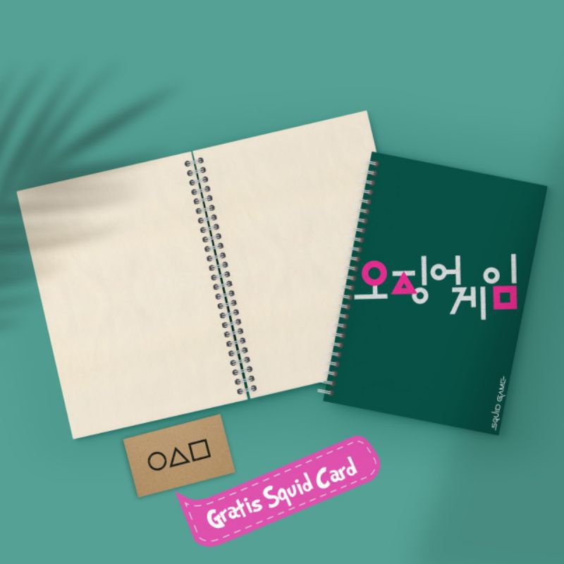 Jual NOTEBOOK SQUID GAME A5 / SQUIDGAME / BUKU SKECHBOOK SQUID GAME. # ...