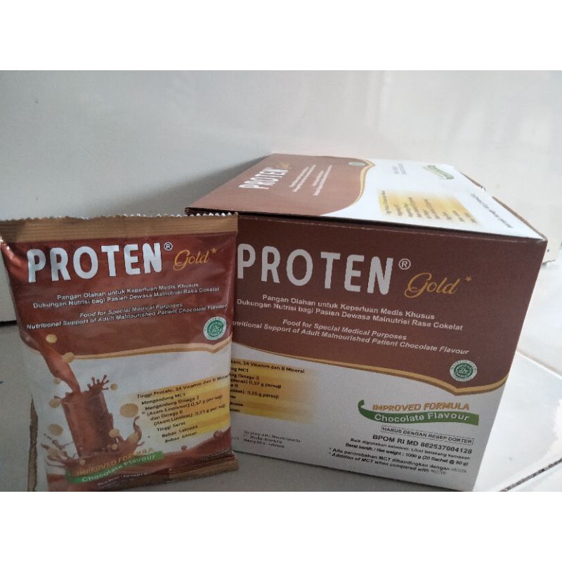 Jual SUSU PROTEN GOLD (SUSU KEDELAI PROTEIN NABATI) PER BOX ISI 20 ...