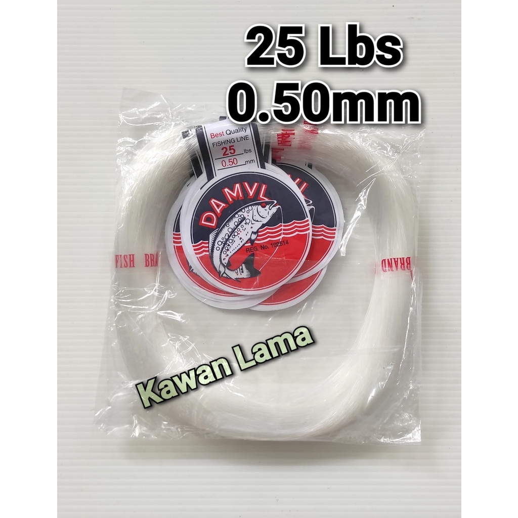 Jual SEnar DAMYL Senar Damil 10-100Lb ( Harga untuk 1 roll 30m ...