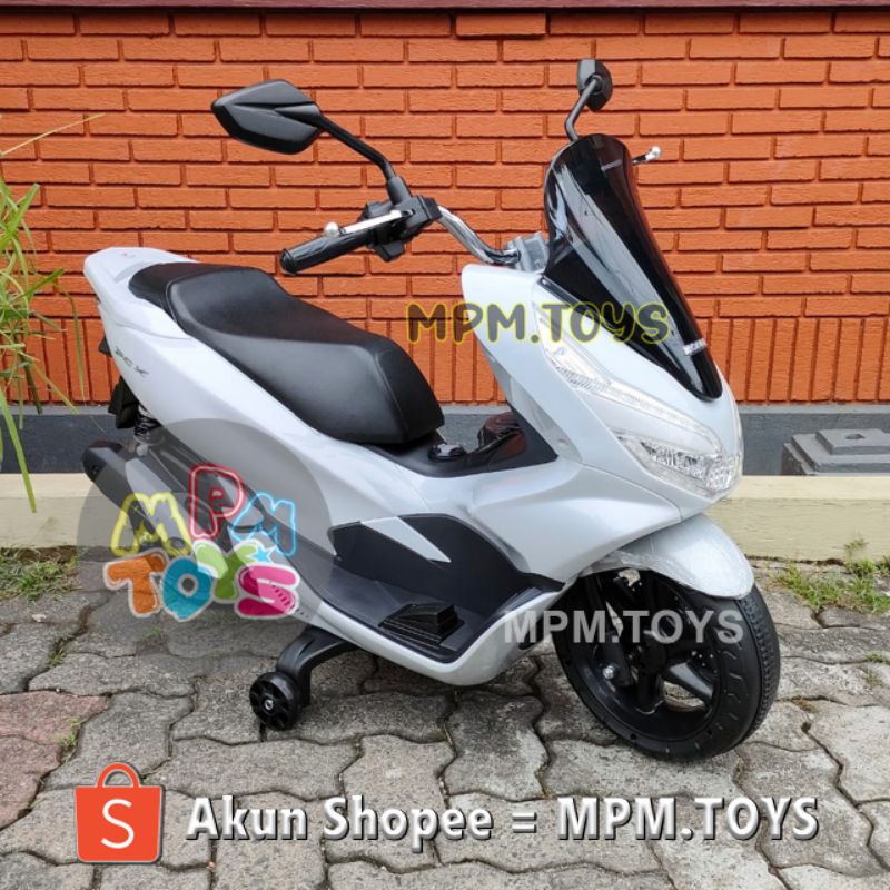 Jual Mainan Motor Aki Anak HONDA PCX LISENSI HONDA PMB M988 M 988 M 02 ...