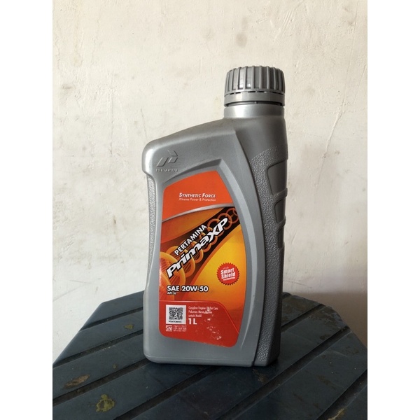 Jual Prima XP SAE 20W-50 synthetic force API SL 1 Liter | Shopee Indonesia