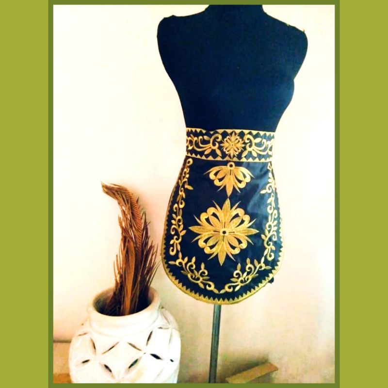 Jual bordir sabuk tari / renda Obi / aksesoris tari | Shopee Indonesia